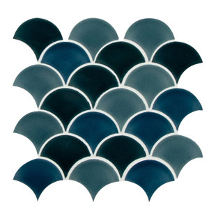 Wayfair | Fish Scale Floor Tiles & Wall Tiles You'll Love in 2022