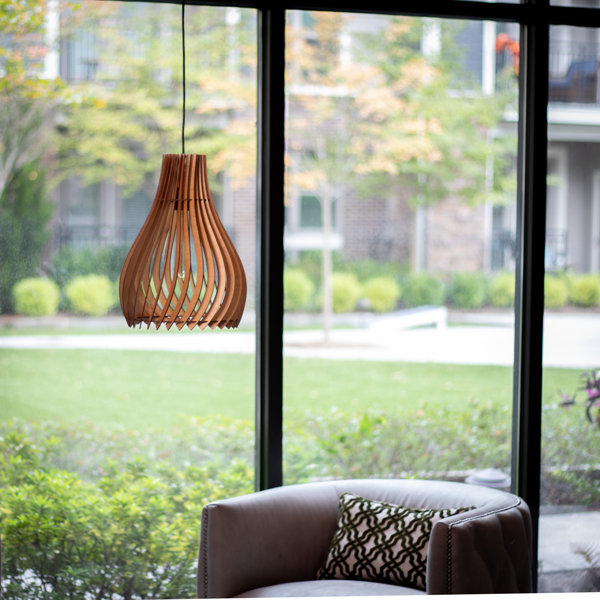 George Oliver Bowley 1 - Light Unique Pendant & Reviews | Wayfair