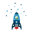 Stickerscape Blast Off Rocket Wall Sticker & Reviews | Wayfair.co.uk