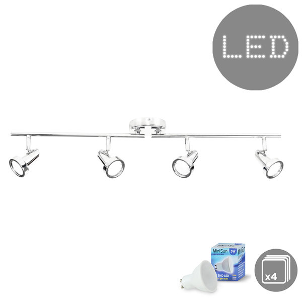 Over 122 cm MiniSun Track Lighting You'll Love | Wayfair.co.uk