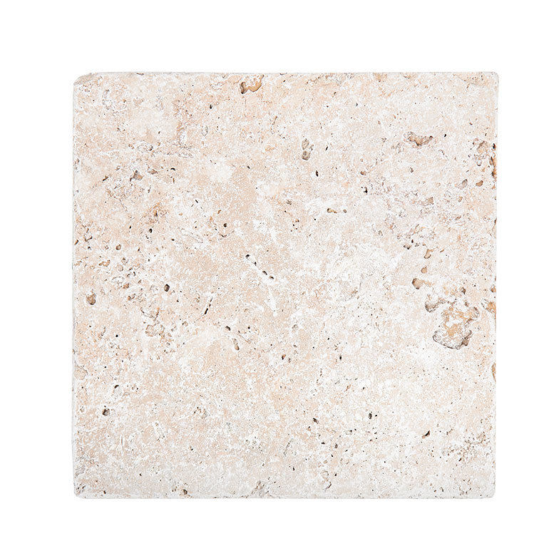 Parvatile Ivory 18" x 18" Travertine Marble Look Wall & Floor Tile ...