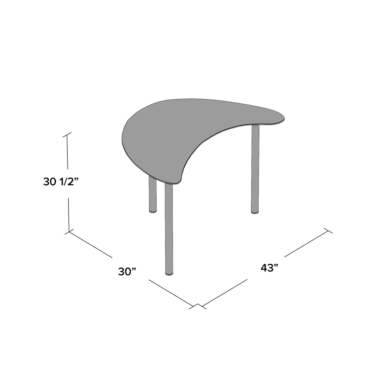 Orren Ellis Boylan Glass Corner Desk & Reviews | Wayfair