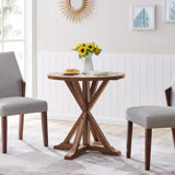 Round Pedestal Foyer Table | Wayfair