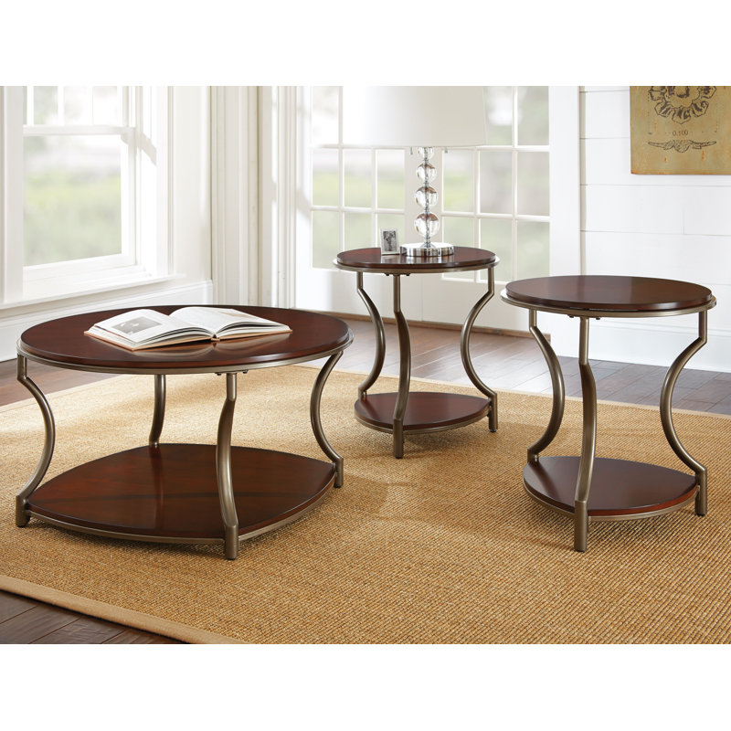 Red Barrel Studio® Marny 3 Piece Coffee Table Set & Reviews | Wayfair