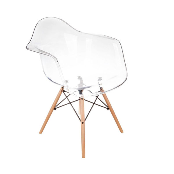 Clear-acrylic-arm-chair | Wayfair