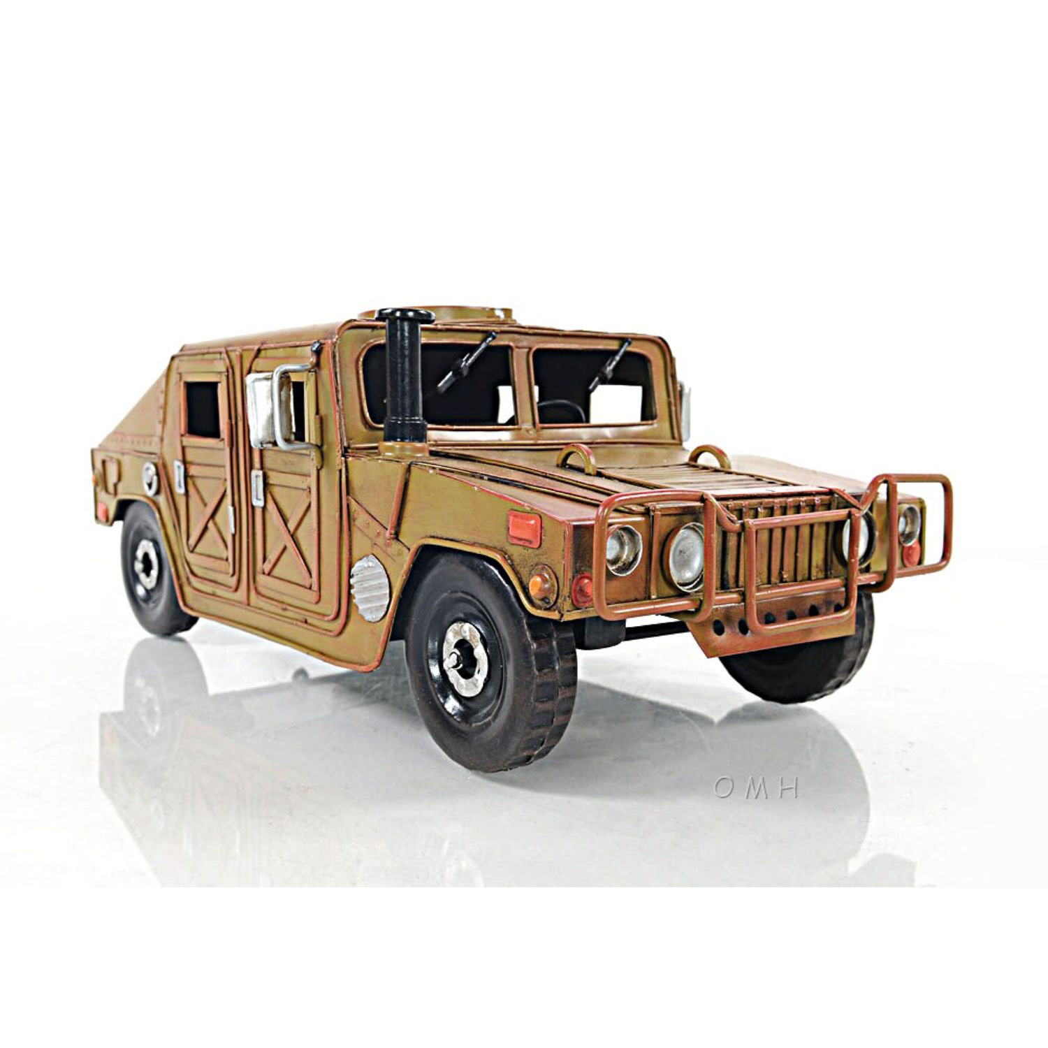 Williston Forge Adael US Army Humvee Sculpture | Wayfair