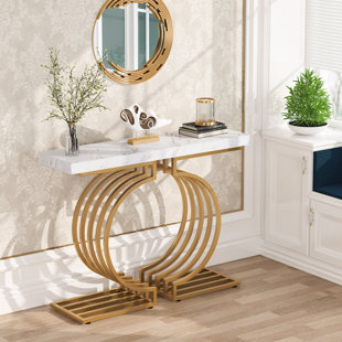 Wayfair | Gold Console Tables You'll Love in 2022