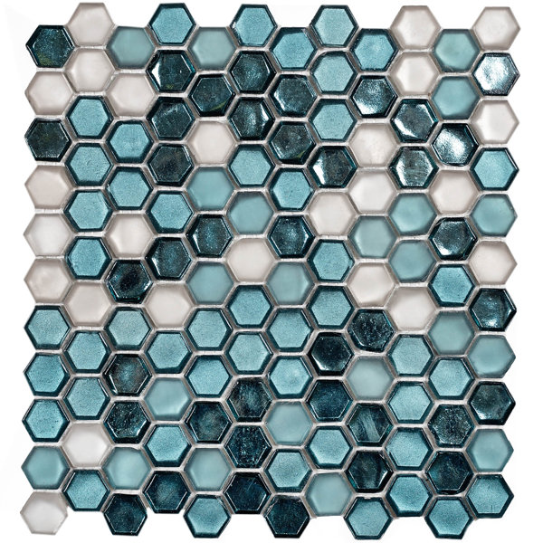 Emerald Green Hexagon Tile | Wayfair