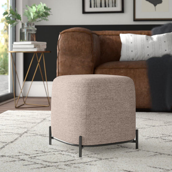 Mercury Row® Ohman 16.5'' Wide Square Cube Ottoman & Reviews | Wayfair