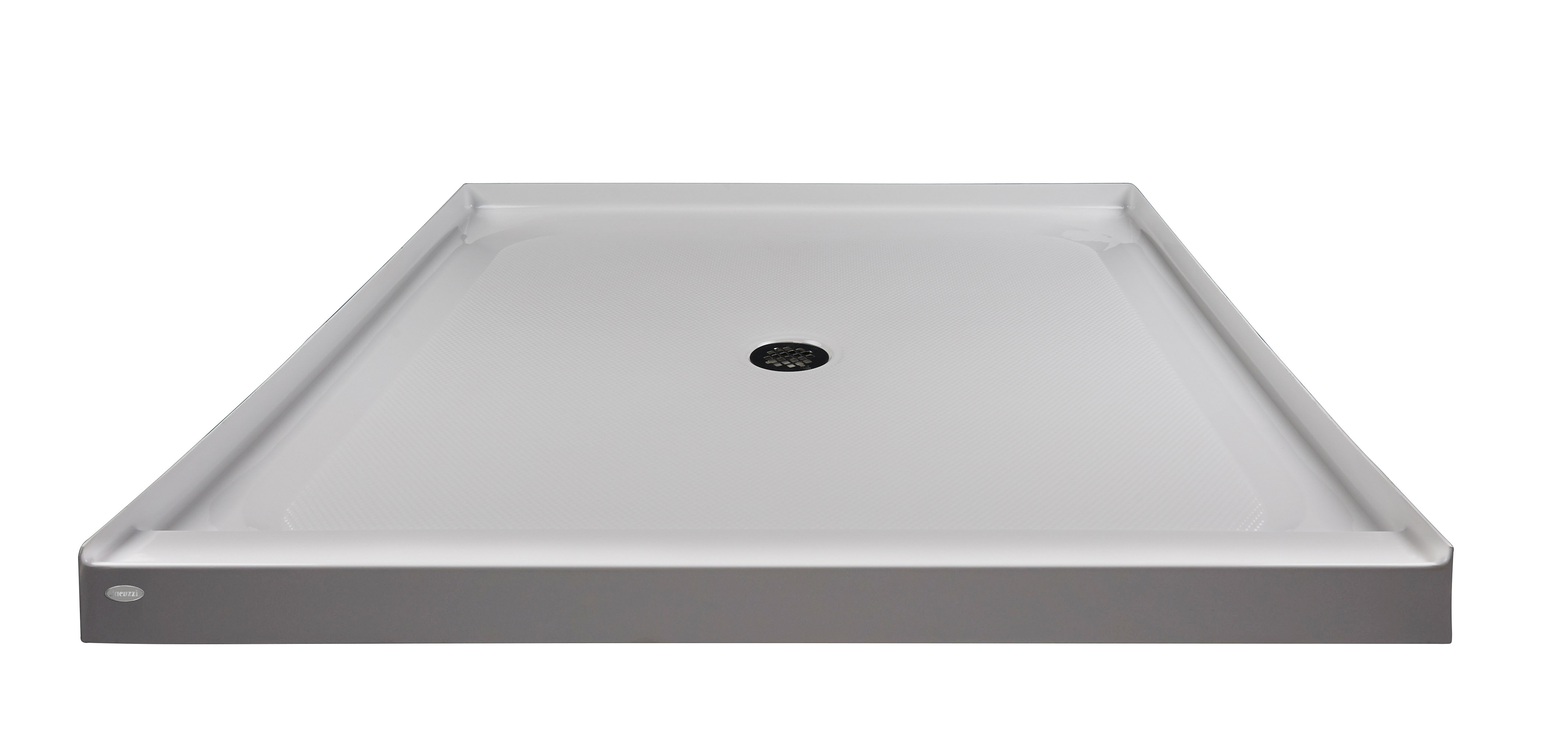 JACUZZI® Center Drain 48" x 48" Single Threshold Shower Base | Wayfair
