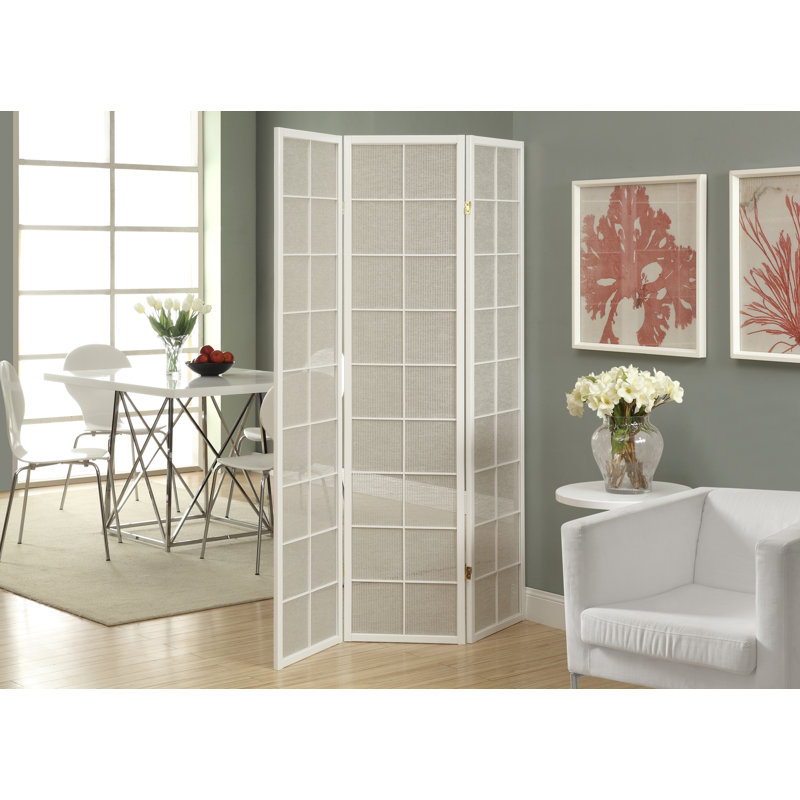 Monarch Specialties Inc. 3 Panel Room Divider & Reviews | Wayfair