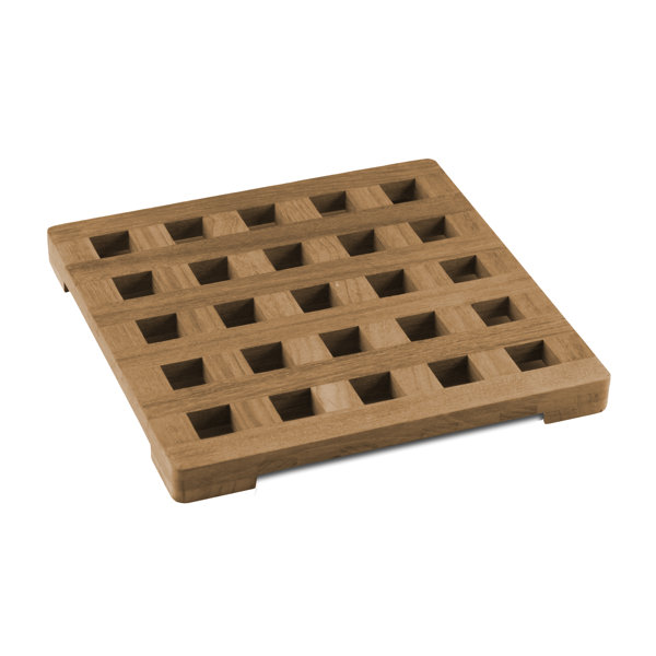 Teak-trivet | Wayfair