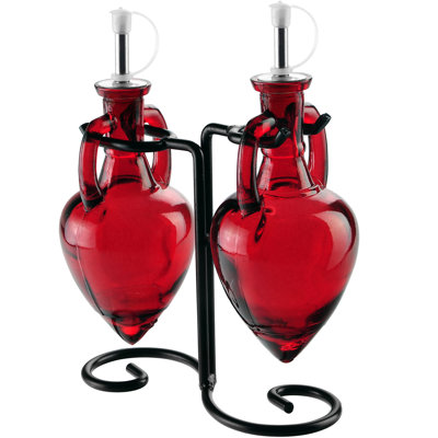 Ebern Designs 6.1 oz. 3 Piece Cruet Set & Reviews | Wayfair