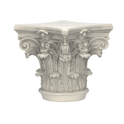 Design Toscano Corinthian Pillars Pedestal & Reviews | Wayfair