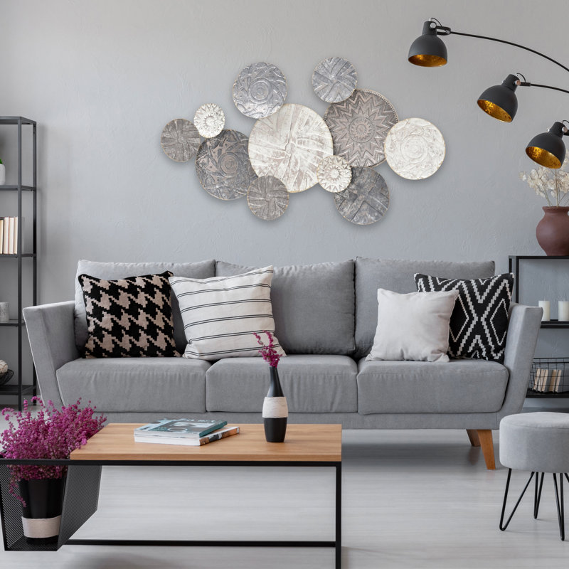 Dakota Fields Floating Roundels Atelier Metal Wall Décor & Reviews ...