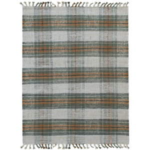 Gracie Oaks One Handmade Flatweave Jute/Sisal Green Rug & Reviews | Wayfair