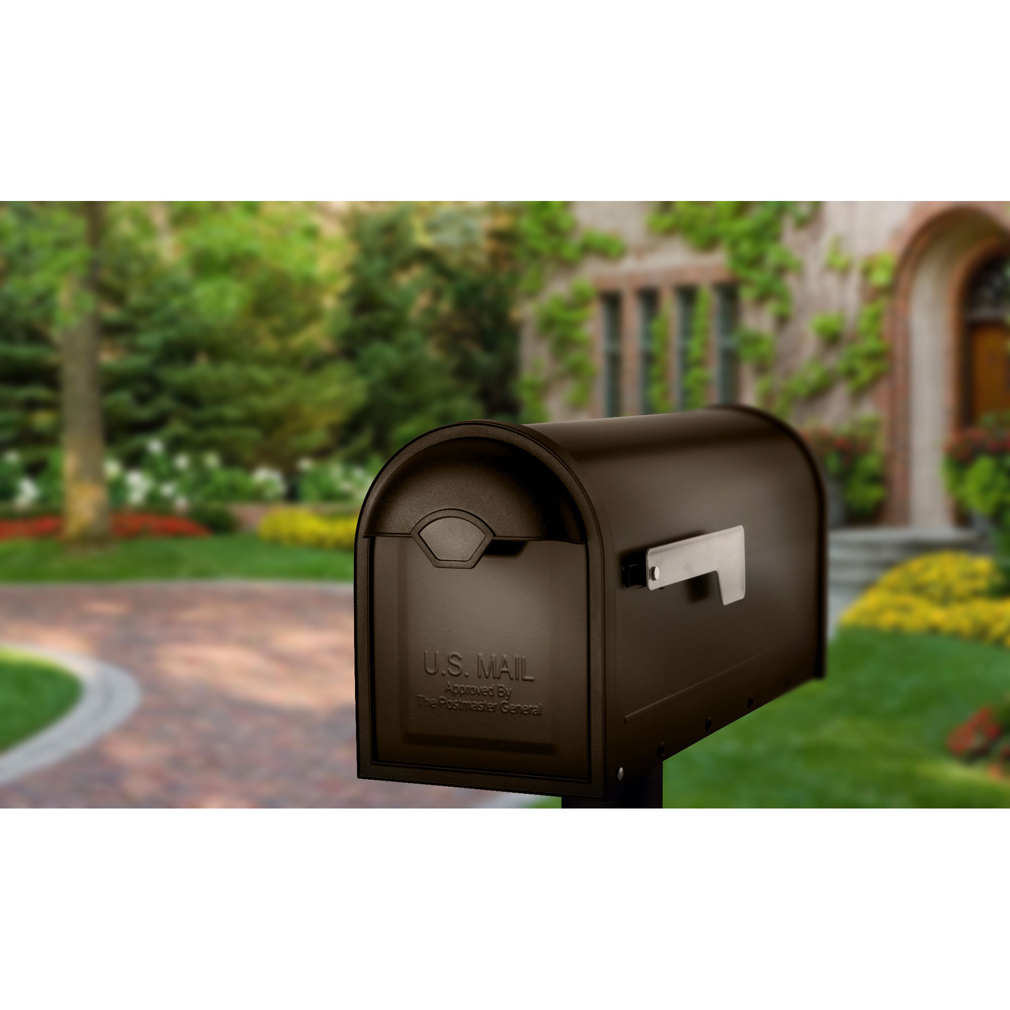 Architectural Mailboxes Winston Post Mount Mailbox & Reviews | Wayfair