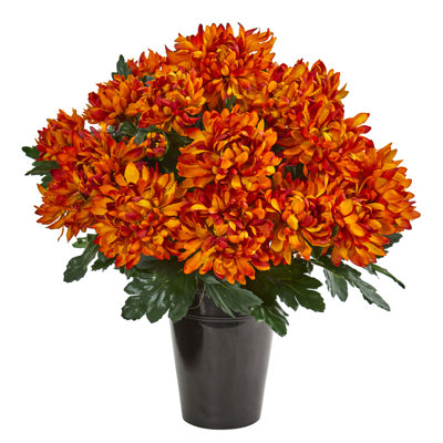 Artificial Outdoor Mums | Wayfair