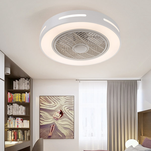 Wrought Studio Ceairra 19'' Ceiling Fan with LED Lights | Wayfair