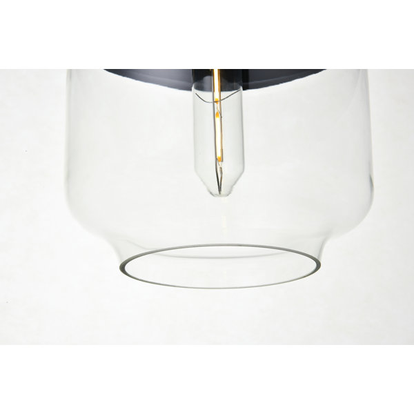 Viv + Rae Chamberland 1 - Light Single Schoolhouse Pendant & Reviews ...