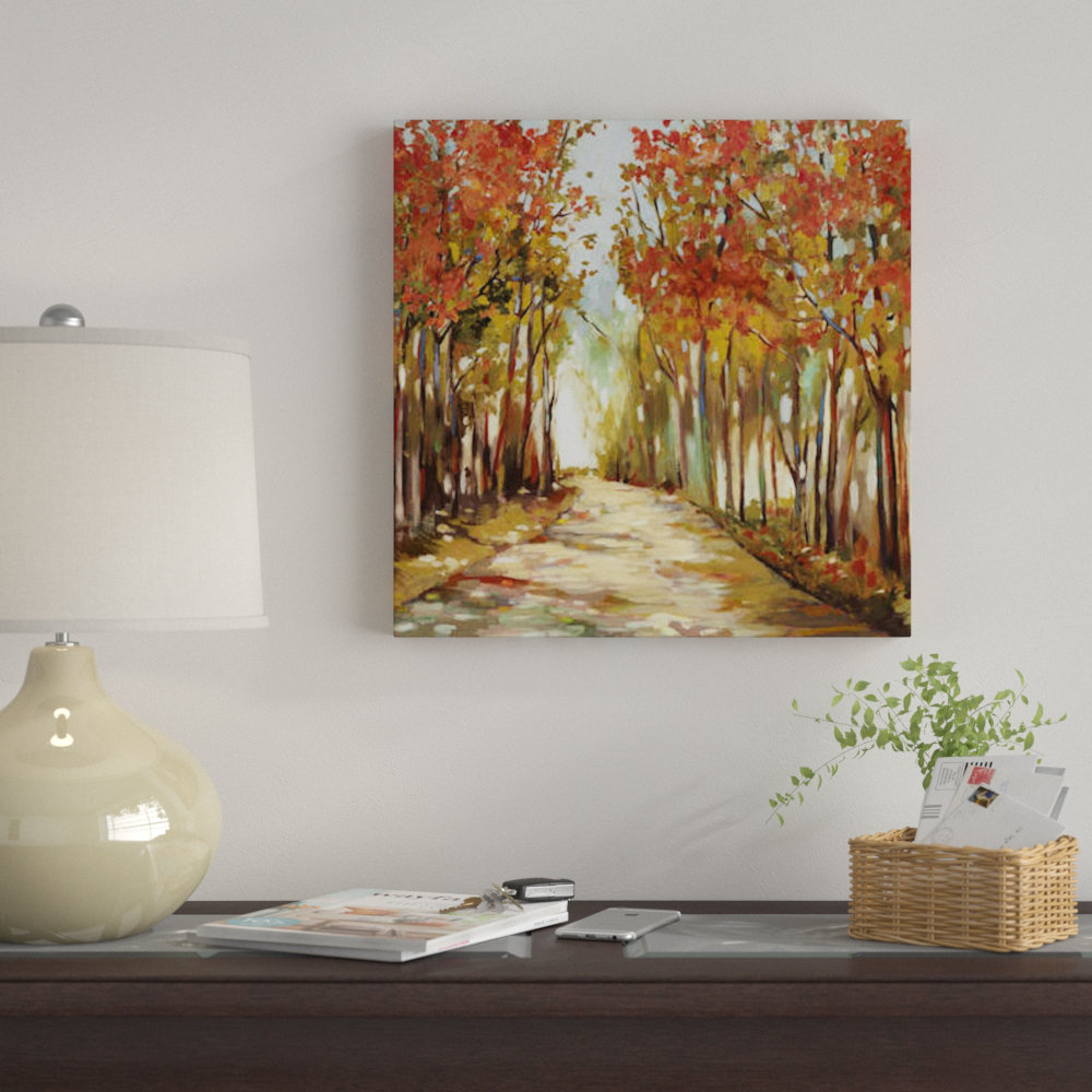 East Urban Home Sunny Path by Allison Pearce - Gallery-Wrapped Canvas ...