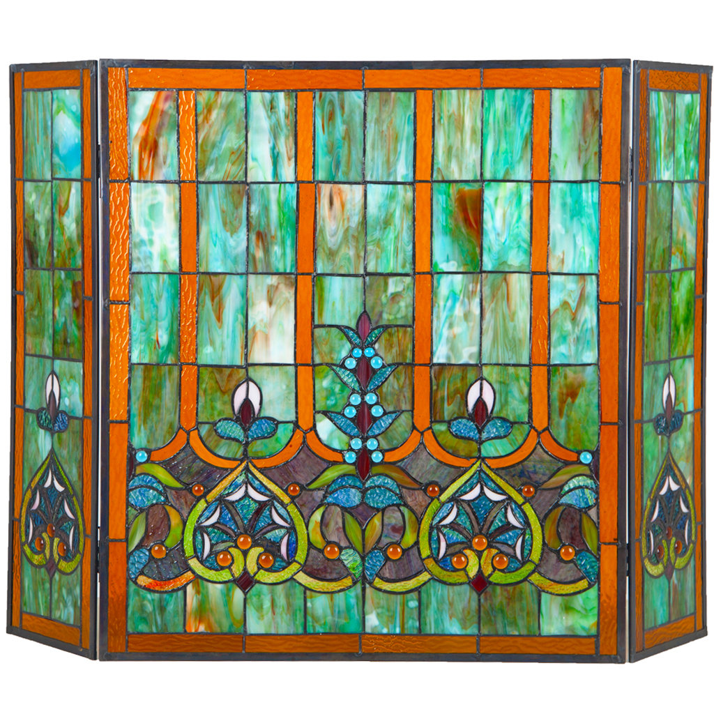 Stained Glass Fireplace Screens Sale – Fireplace Guide by Linda