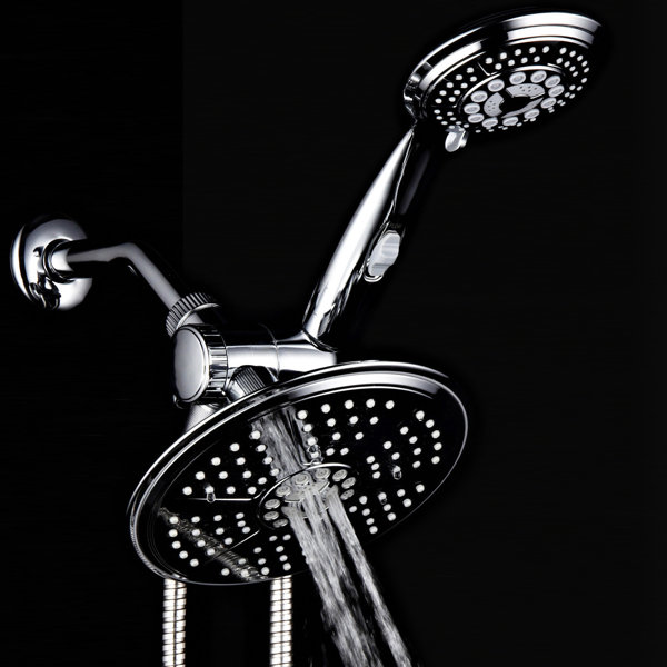 DreamSpa Ultra-Luxury 3-Way Rainfall Shower Head & Reviews | Wayfair