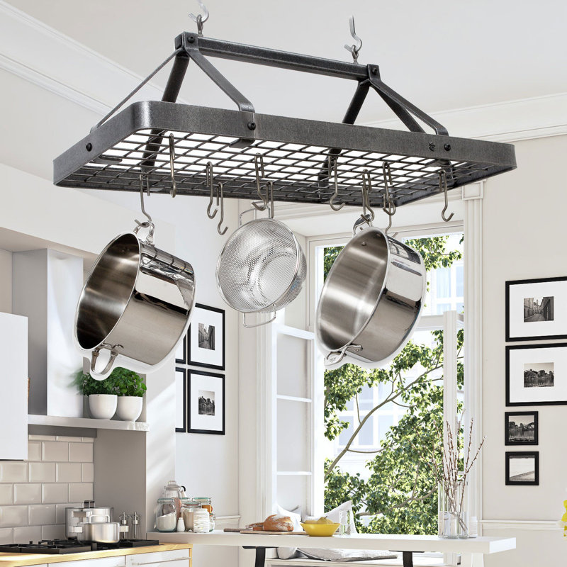 Enclume Carnival Hanging Pot Rack & Reviews | Wayfair