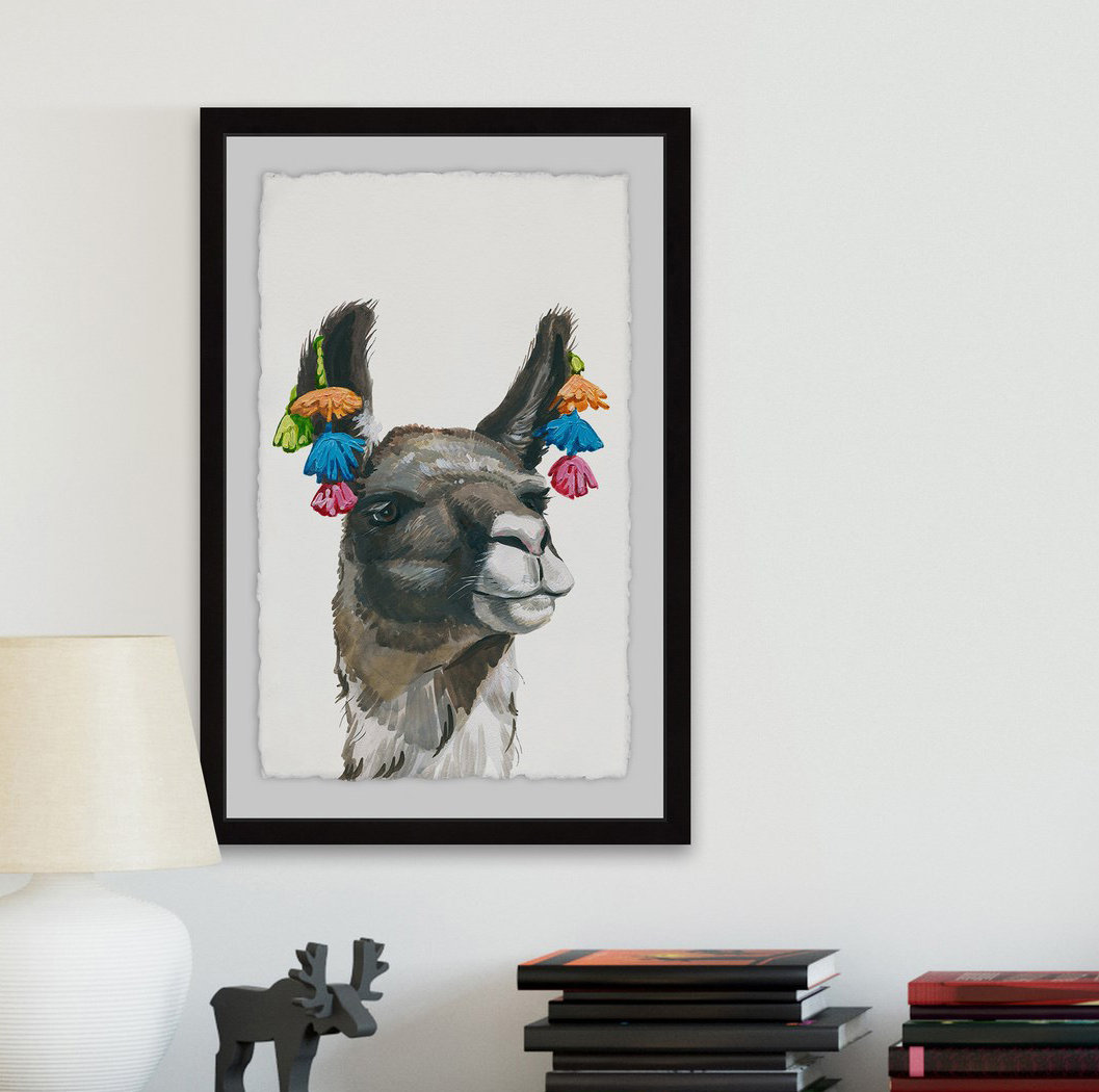 Brayden Studio® Ear Fringe - Picture Frame Painting | Wayfair