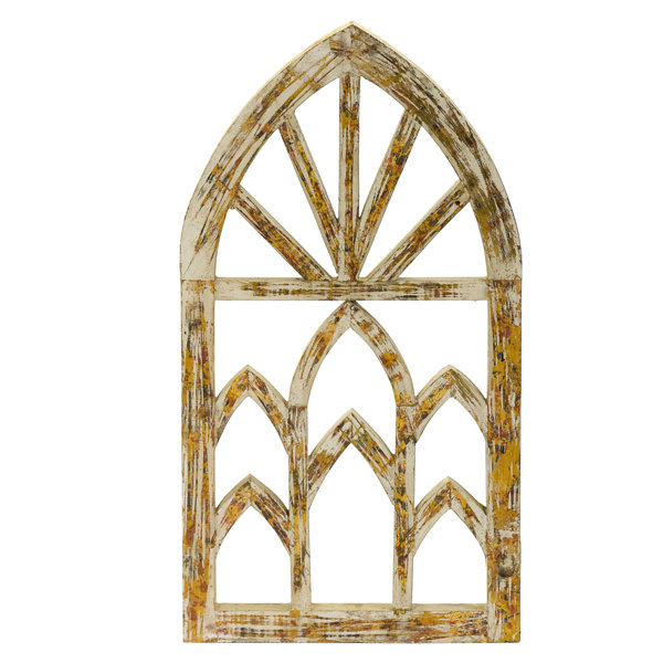 Ophelia & Co. Church Window with 6 Spaces Wall Décor | Wayfair