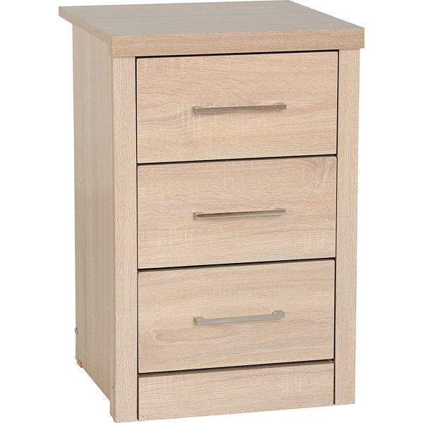 Ebern Designs Latiqua Wood Bedside Table | Wayfair.co.uk
