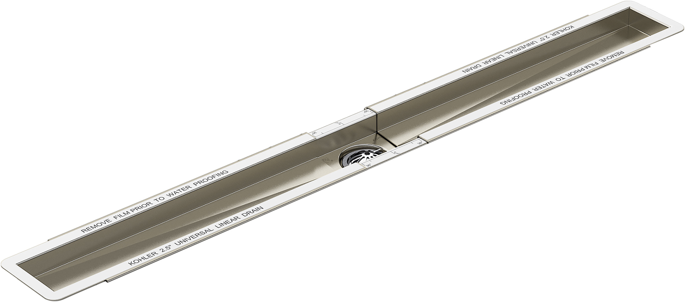 Kohler Linear Grid Shower Drain | Wayfair