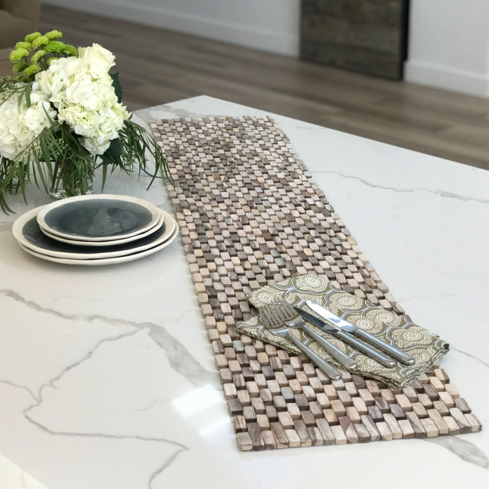 Union Rustic Gurrola Rectangular Geometric Table Runner & Reviews | Wayfair