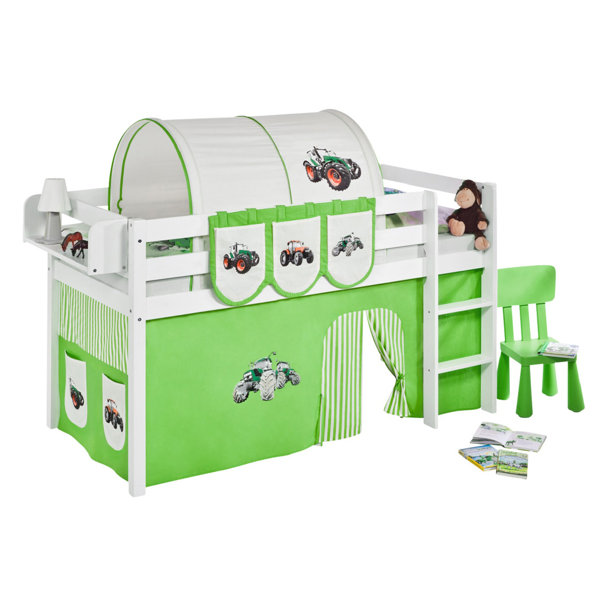Lilokids Trecker High Sleeper Bed with Curtain | Wayfair.co.uk