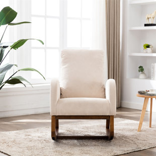 Wayfair | Beige Rocking Chairs You'll Love in 2022