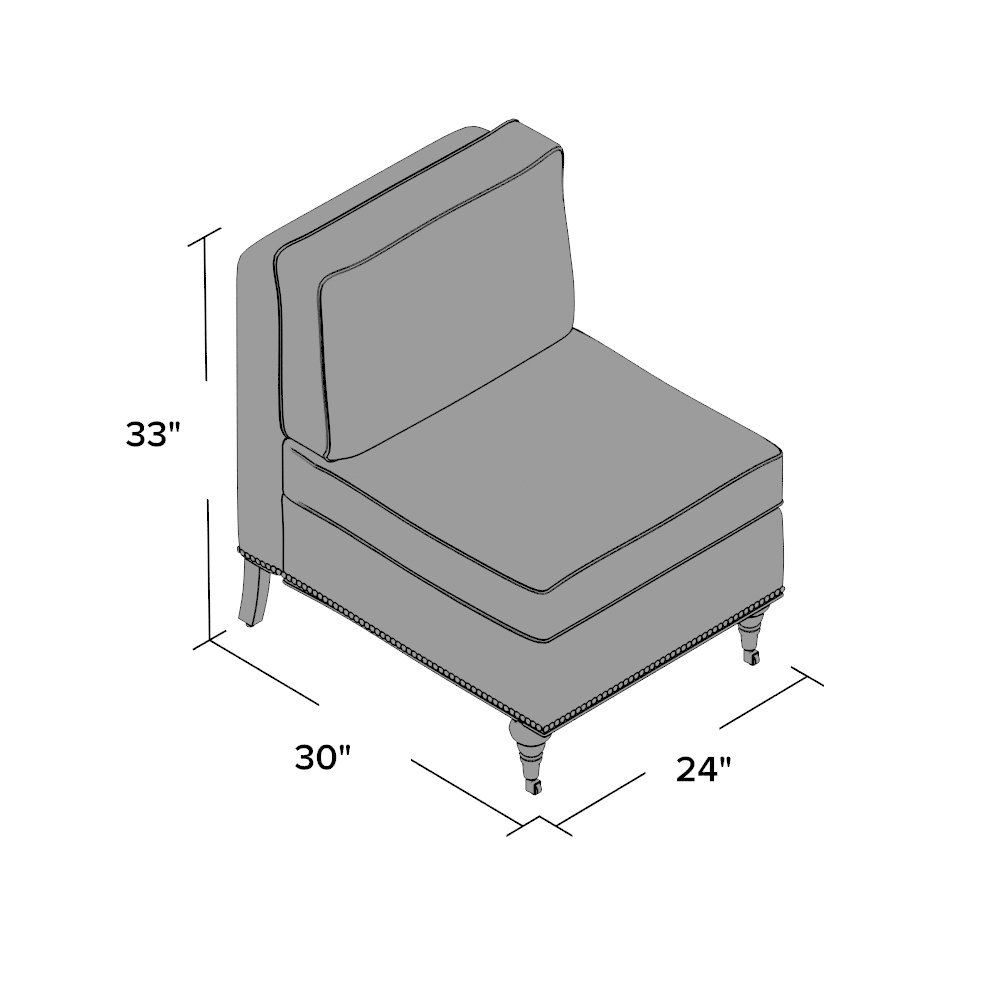 August Grove® 24'' Wide Slipper Chair & Reviews | Wayfair