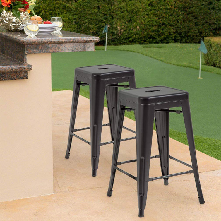 Borough Wharf Waddell 60cm Bar Stool | Wayfair.co.uk