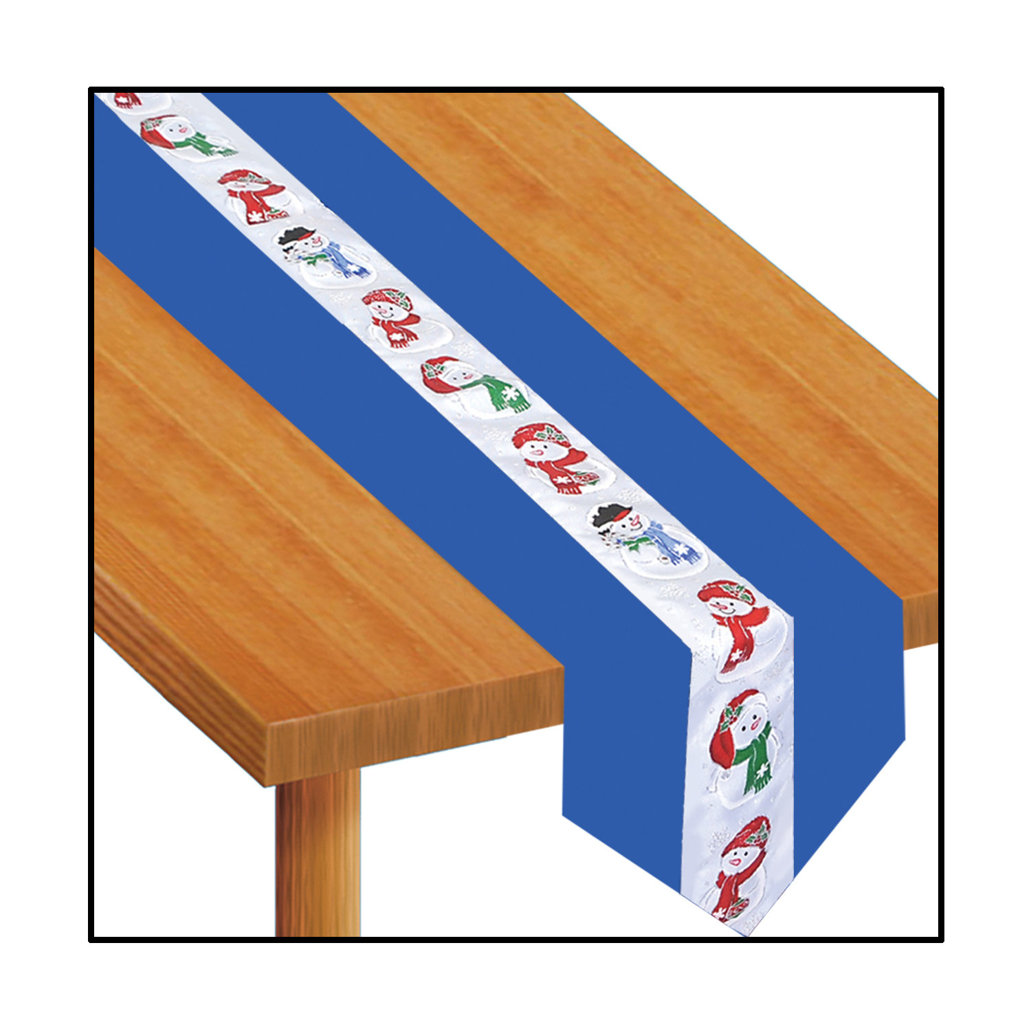The Holiday Aisle® Rectangular Christmas Polyester Table Runner | Wayfair