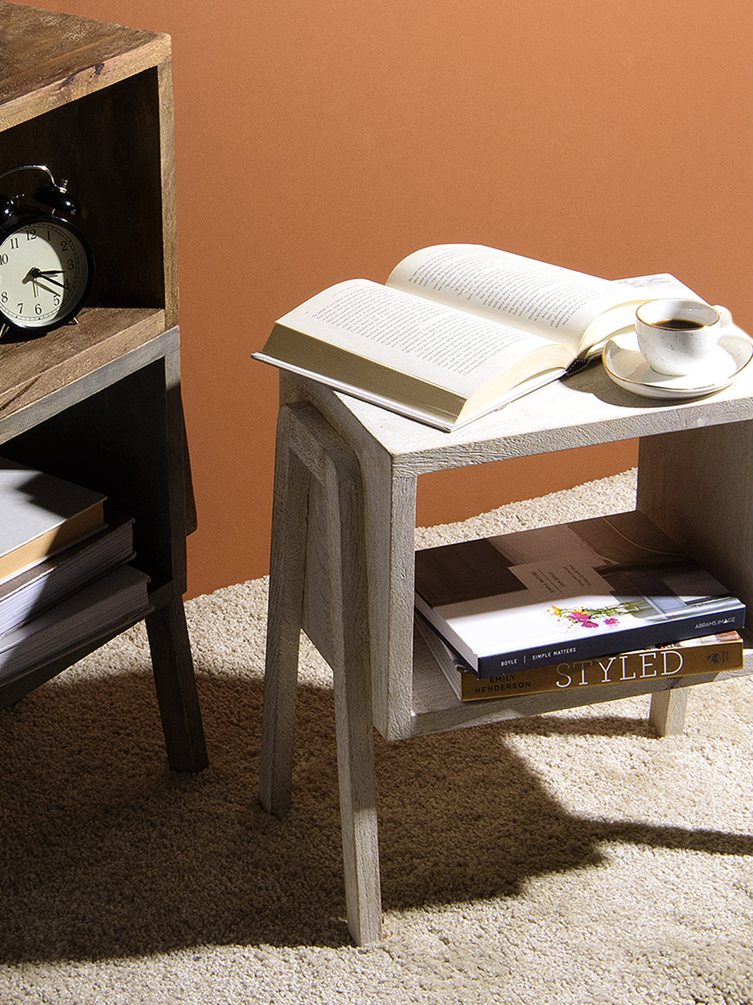 Wrought Studio Oakhaven 20'' Tall Solid Wood End Table & Reviews | Wayfair