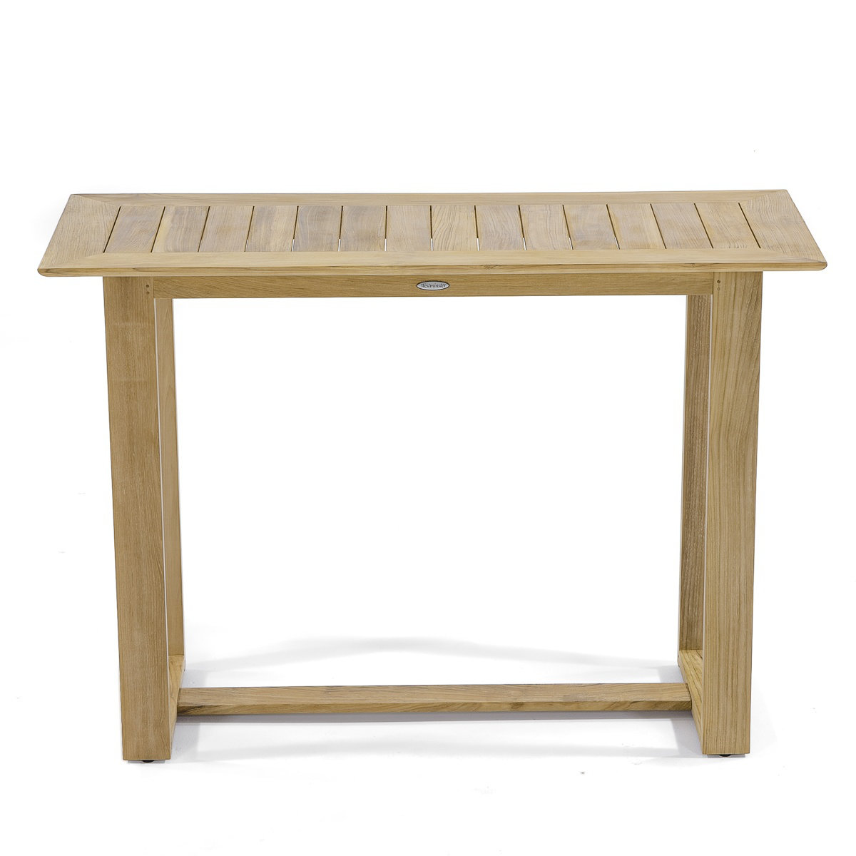 Westminster Teak Outdoor Bar Table | Wayfair