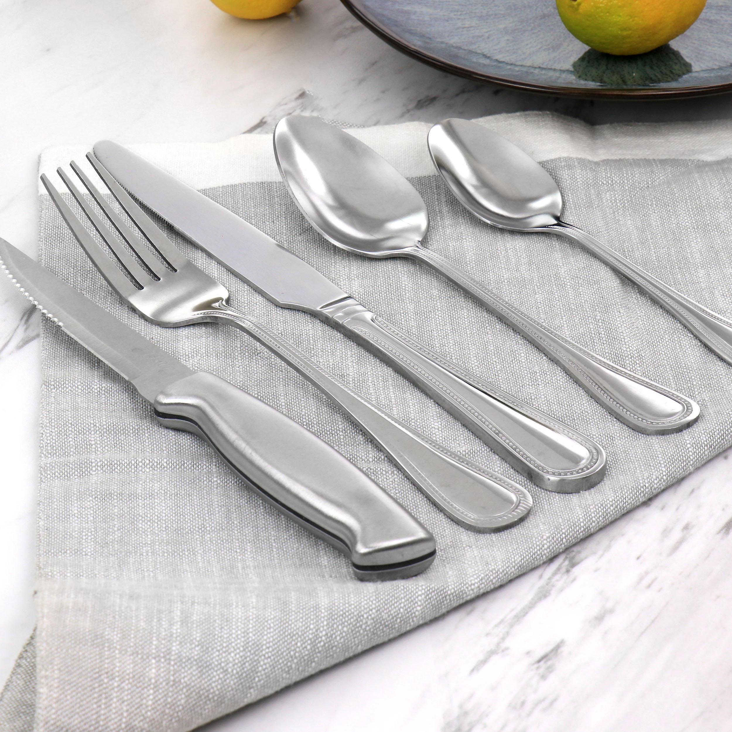 Oster Stainless Steel Flatware Set - Service for 4 | Wayfair