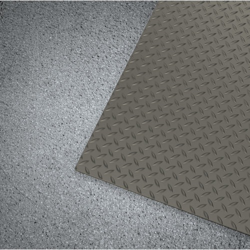 Workforce Diamond Plate Commercial Grade Mat | Wayfair