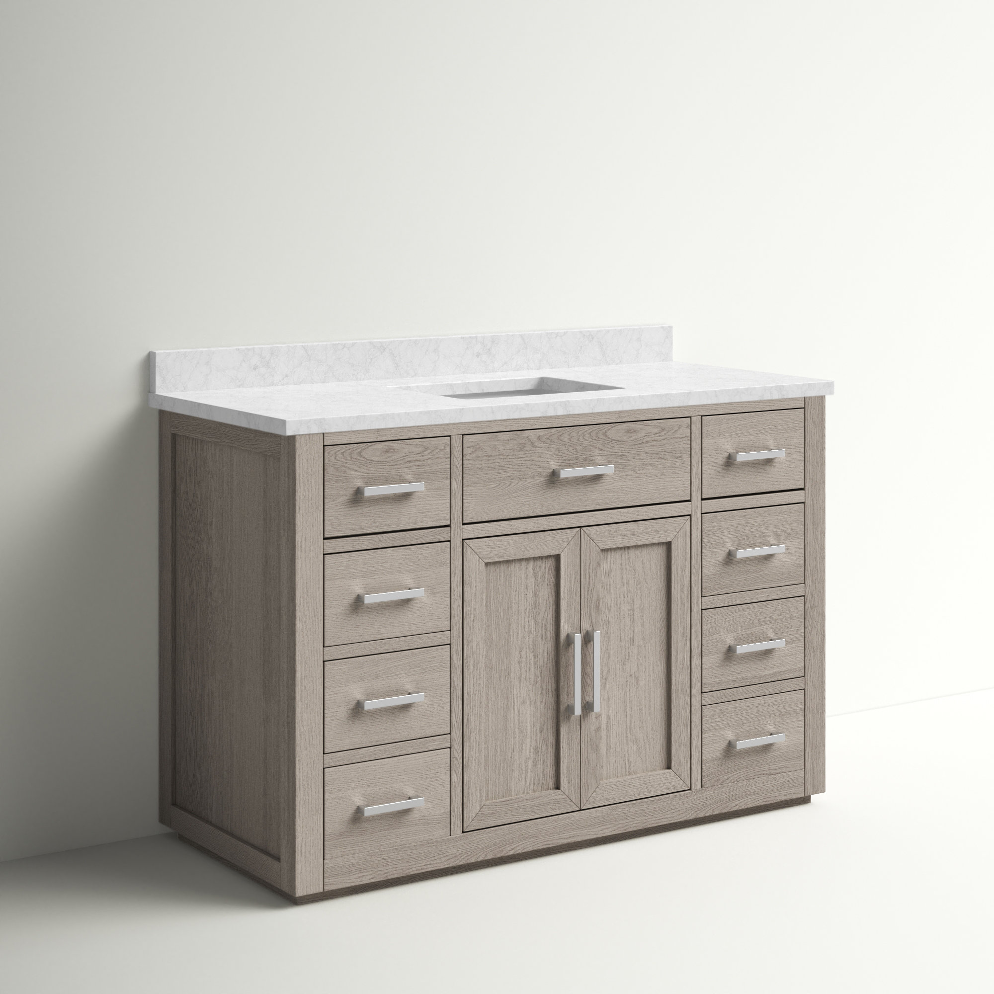 Sand & Stable Ingalls 48" Single Bathroom Vanity Set & Reviews | Wayfair