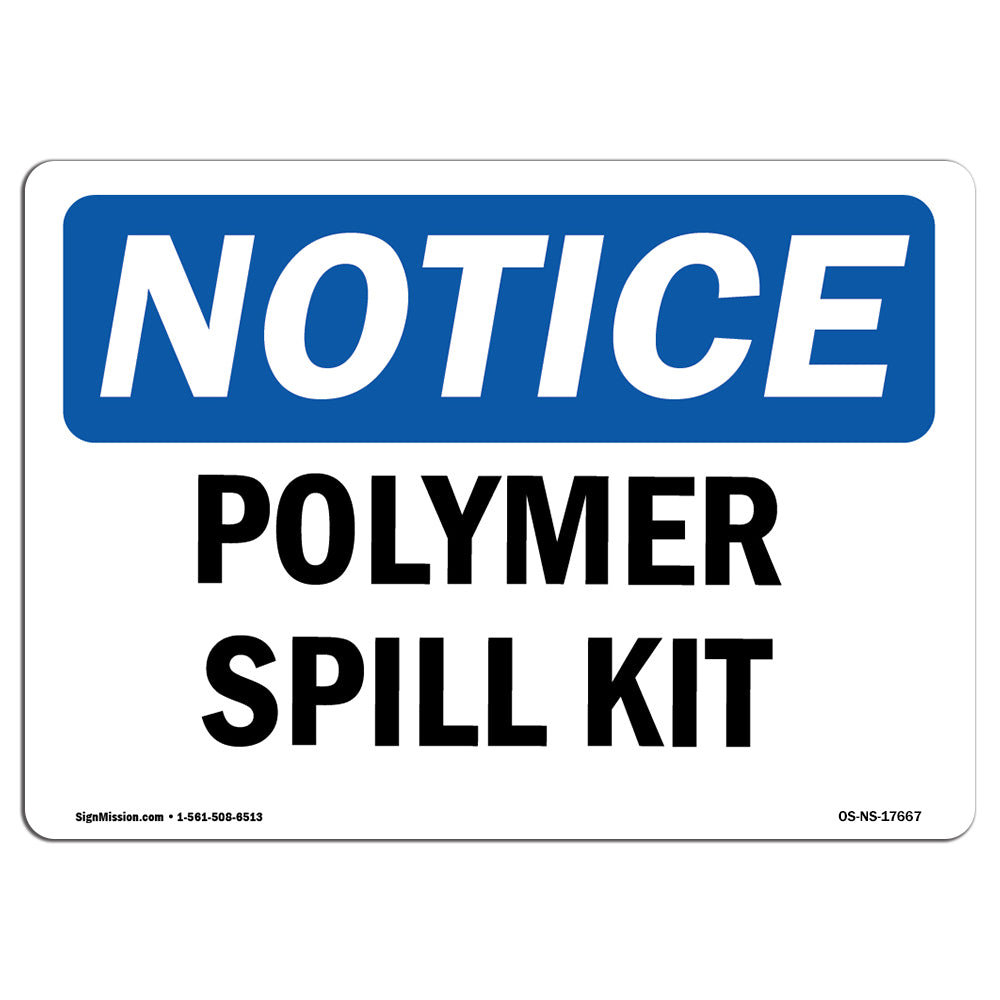 SignMission Polymer Spill Kit Sign | Wayfair