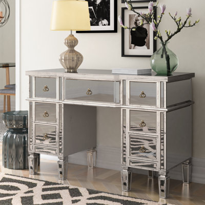 Silver Dressing Tables You'll Love | Wayfair.co.uk