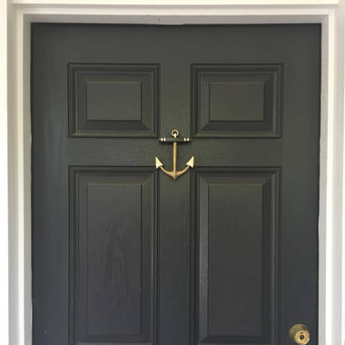 Treasure Gurus Nautical Ships Anchor Door Knocker & Reviews | Wayfair