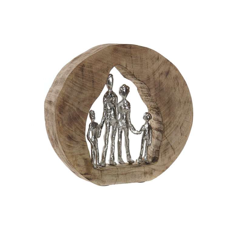 Latitude Vive Charenton Figure Mango Aluminium Family | Wayfair.co.uk