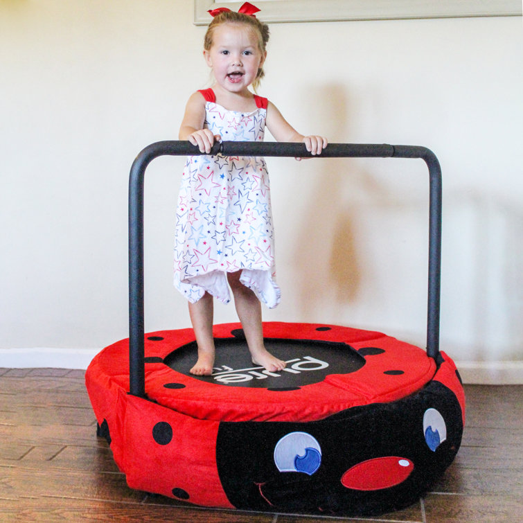 Pure Fun Ladybug Plush Jumper Kids 36" Round Trampoline & Reviews ...