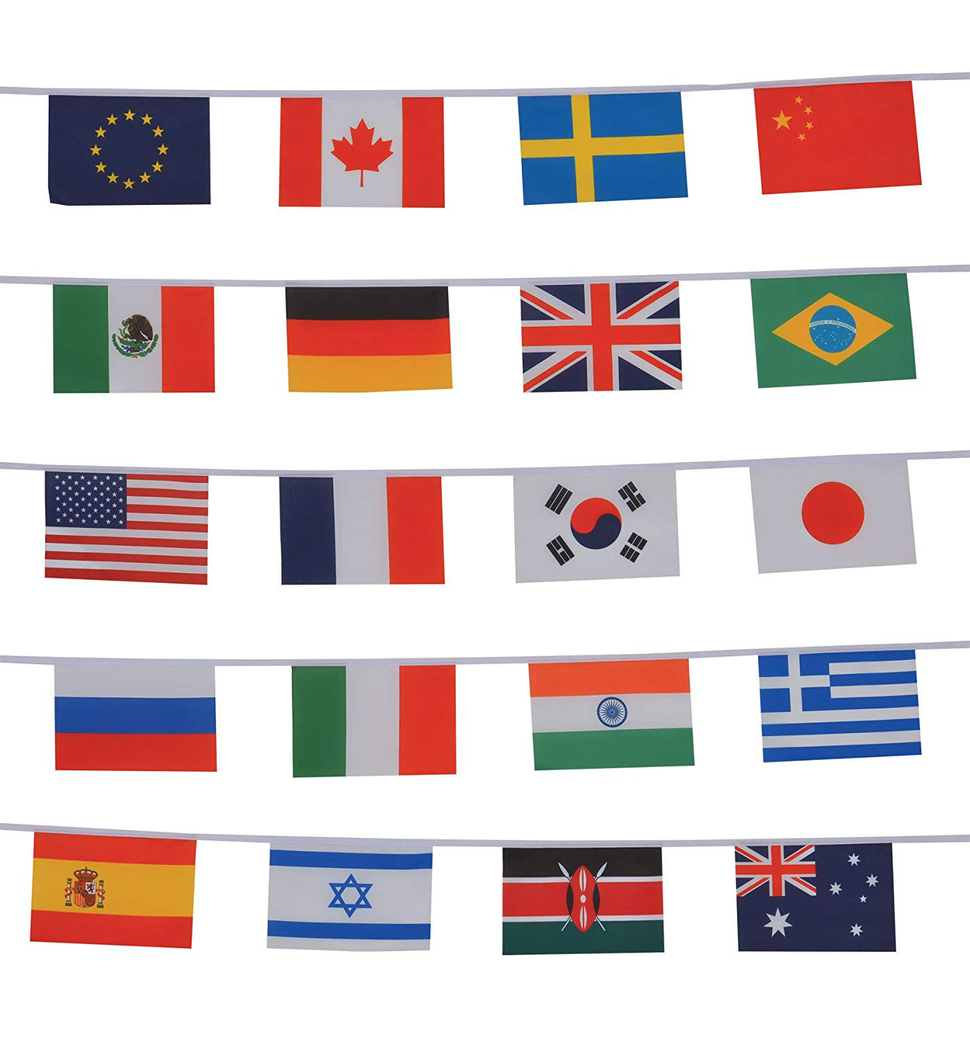 InTheBreeze International String of Flags & Reviews | Wayfair
