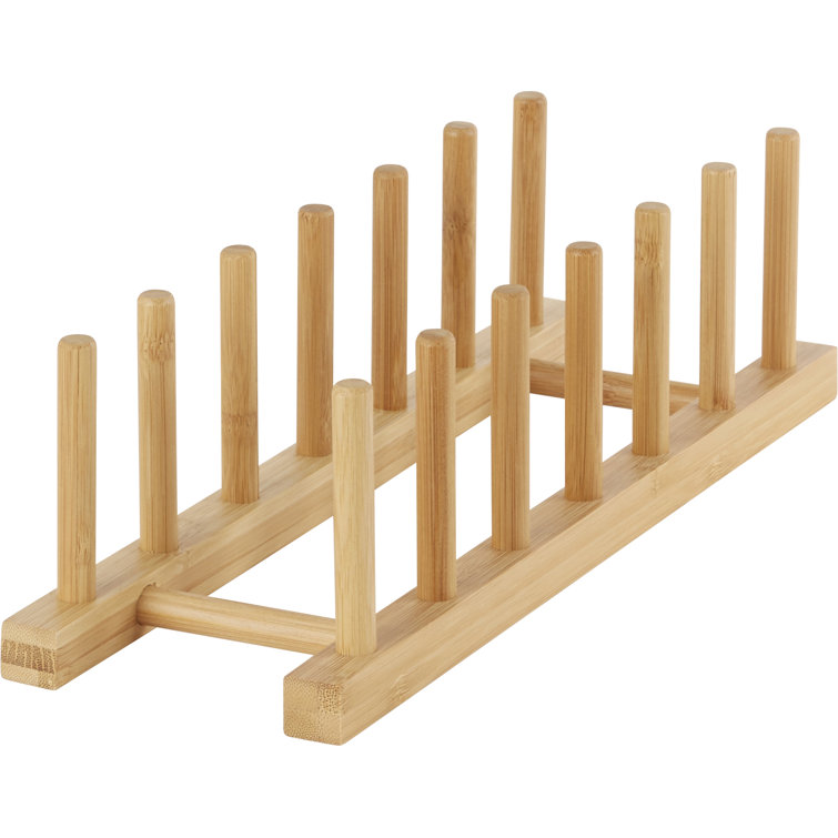 Prep & Savour Wood Countertop Dish Rack & Reviews | Wayfair